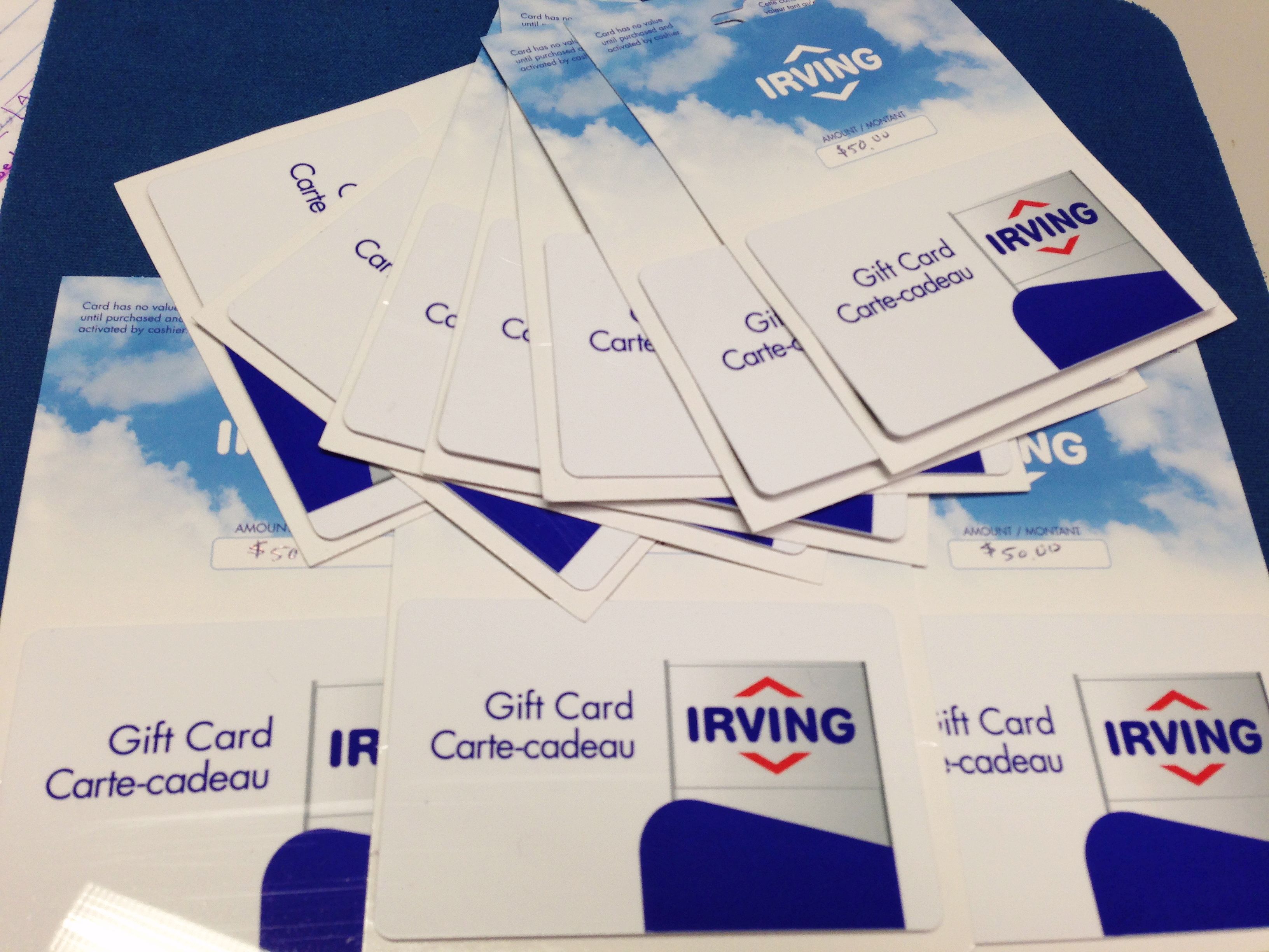 Gas Card Draw Winners!